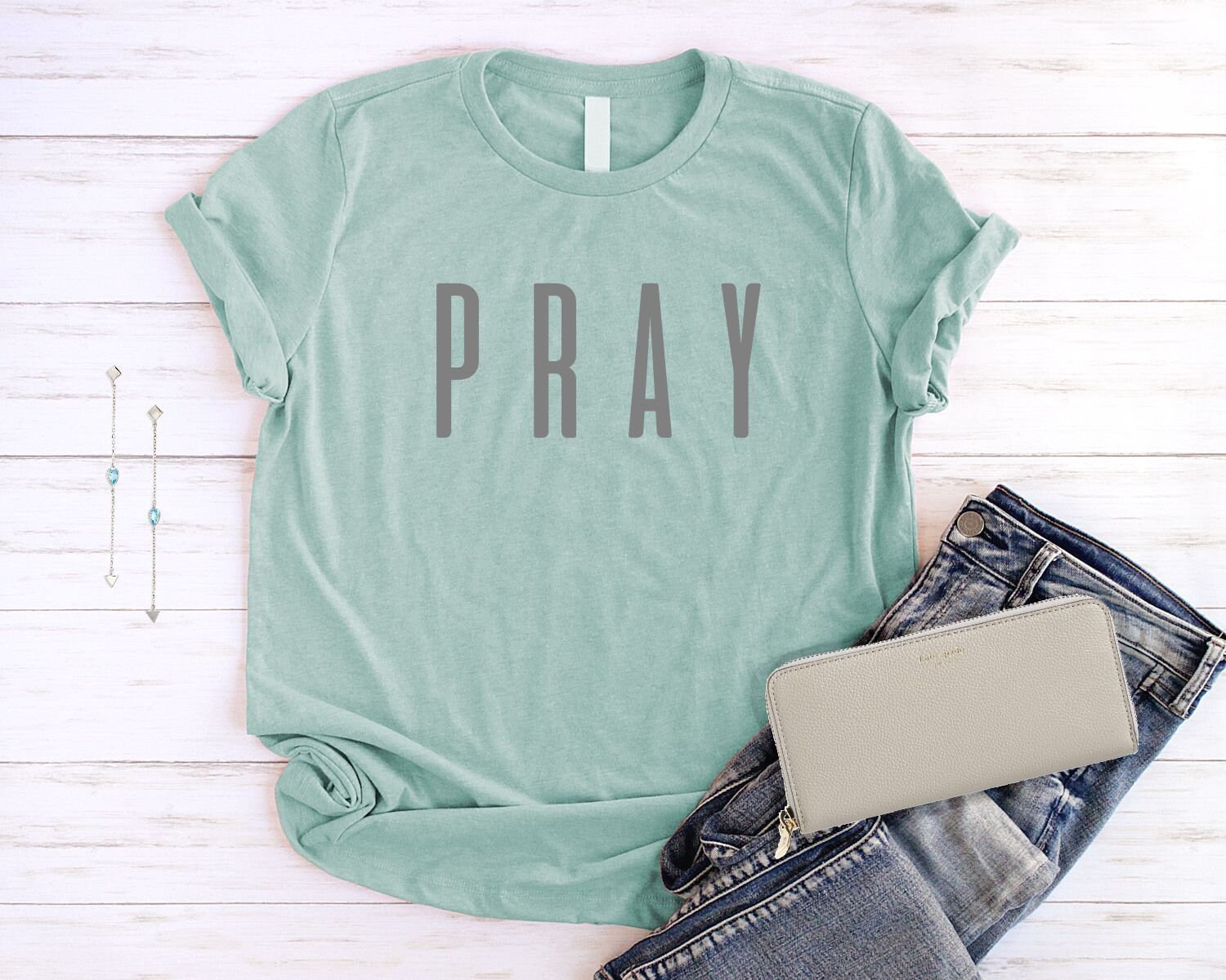 Pray Christian Shirts for Women Relaxed Shirts Christian Pray Shirts ...