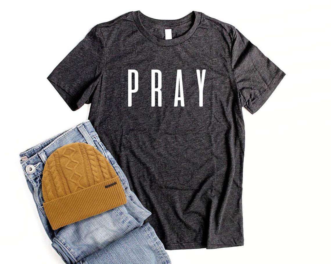 Pray Christian Shirts for Women Relaxed Shirts Christian Pray Shirts ...