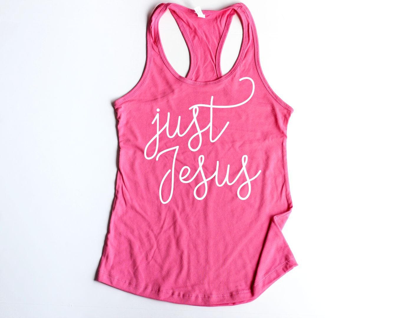 Tank Tops for Women Just Jesus Tanks Summer Tanks Barre Tank - Etsy