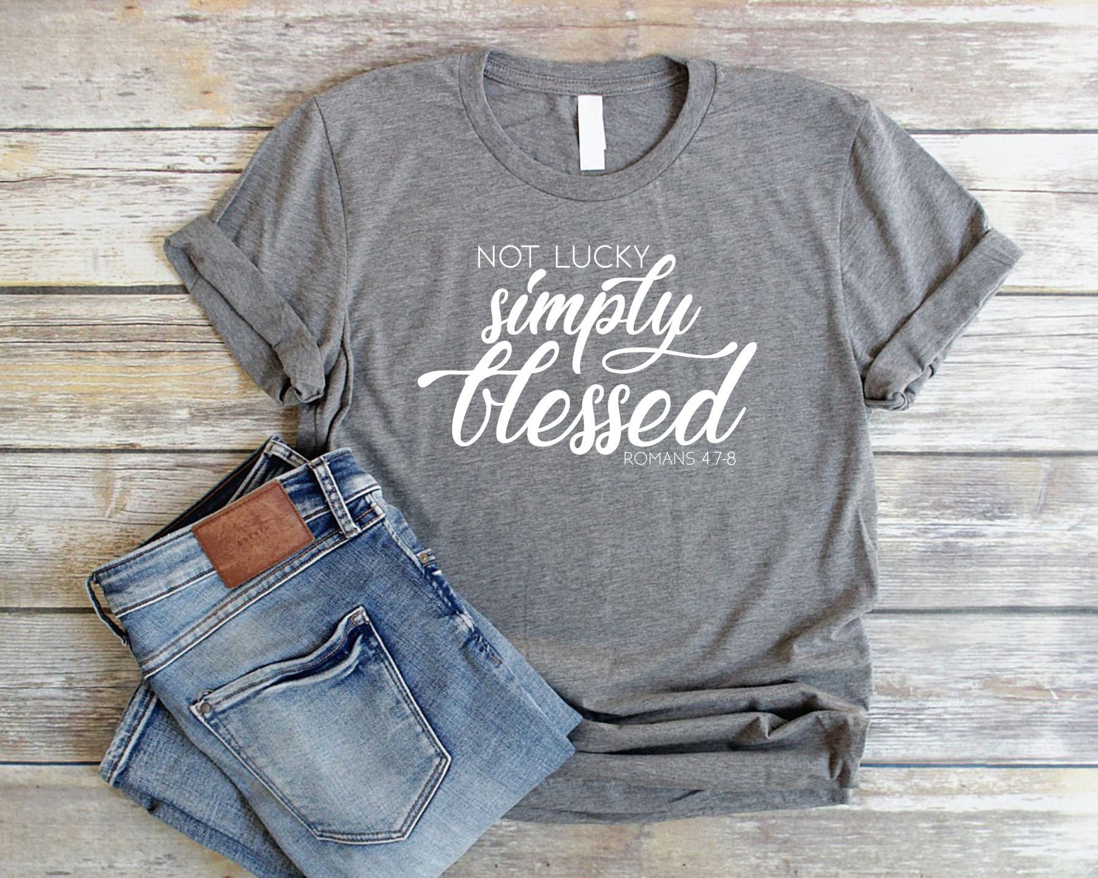 Not Lucky Simply Blessed Shirt Unisex St Patricks Day Shirt Not Lucky ...