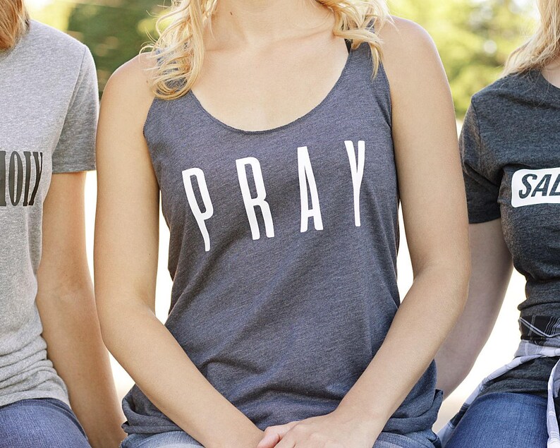 Pray Tank Tops for Women Christian Womens Tanks Christian Tank Tops ...