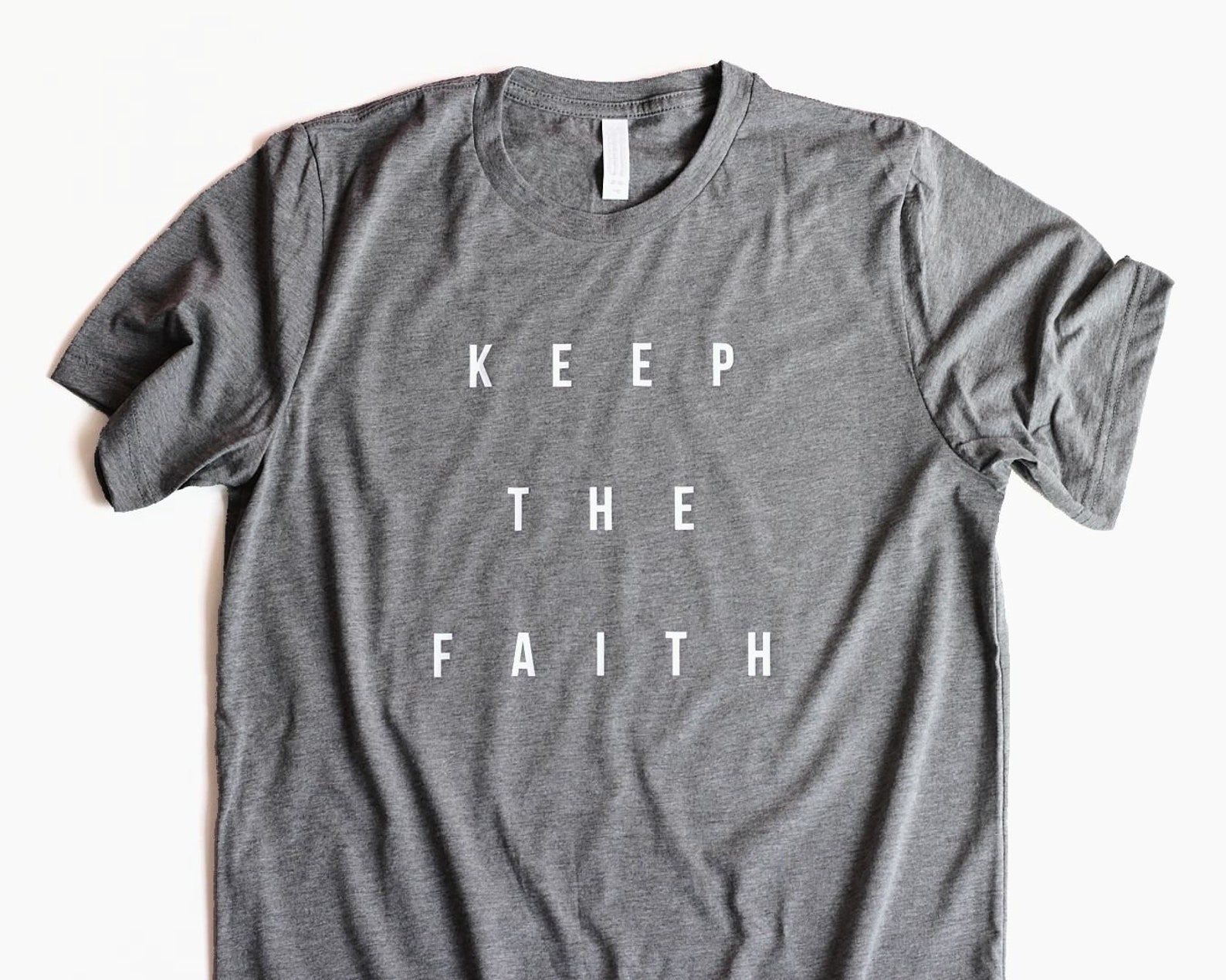 Keep the Faith Shirt Unisex Christian T Shirts Women Christian T Shirts ...