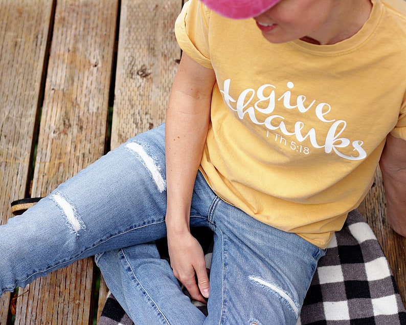 Give Thanks Shirt Unisex Thanksgiving Shirts Women Fall Shirt Women ...