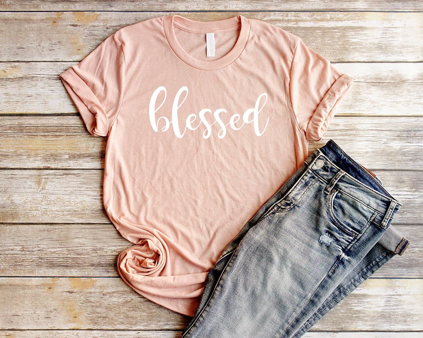 Blessed Tshirt Women Unisex Thanksgiving Shirt Women Christian | Etsy