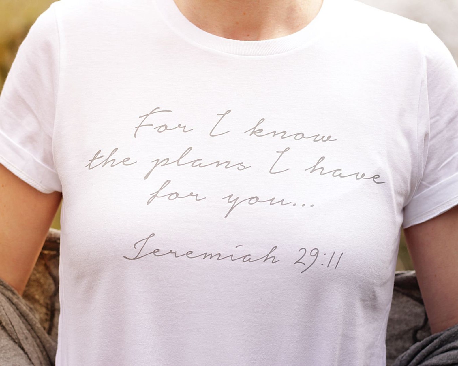 Jeremiah 29:11 Christian T Shirts for Women for I Know the Plans I Have ...