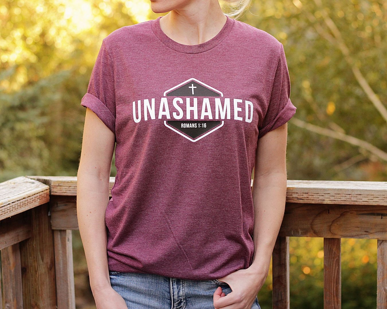 Unashamed Christian T Shirt Unisex Romans Bible Verse Shirt | Etsy