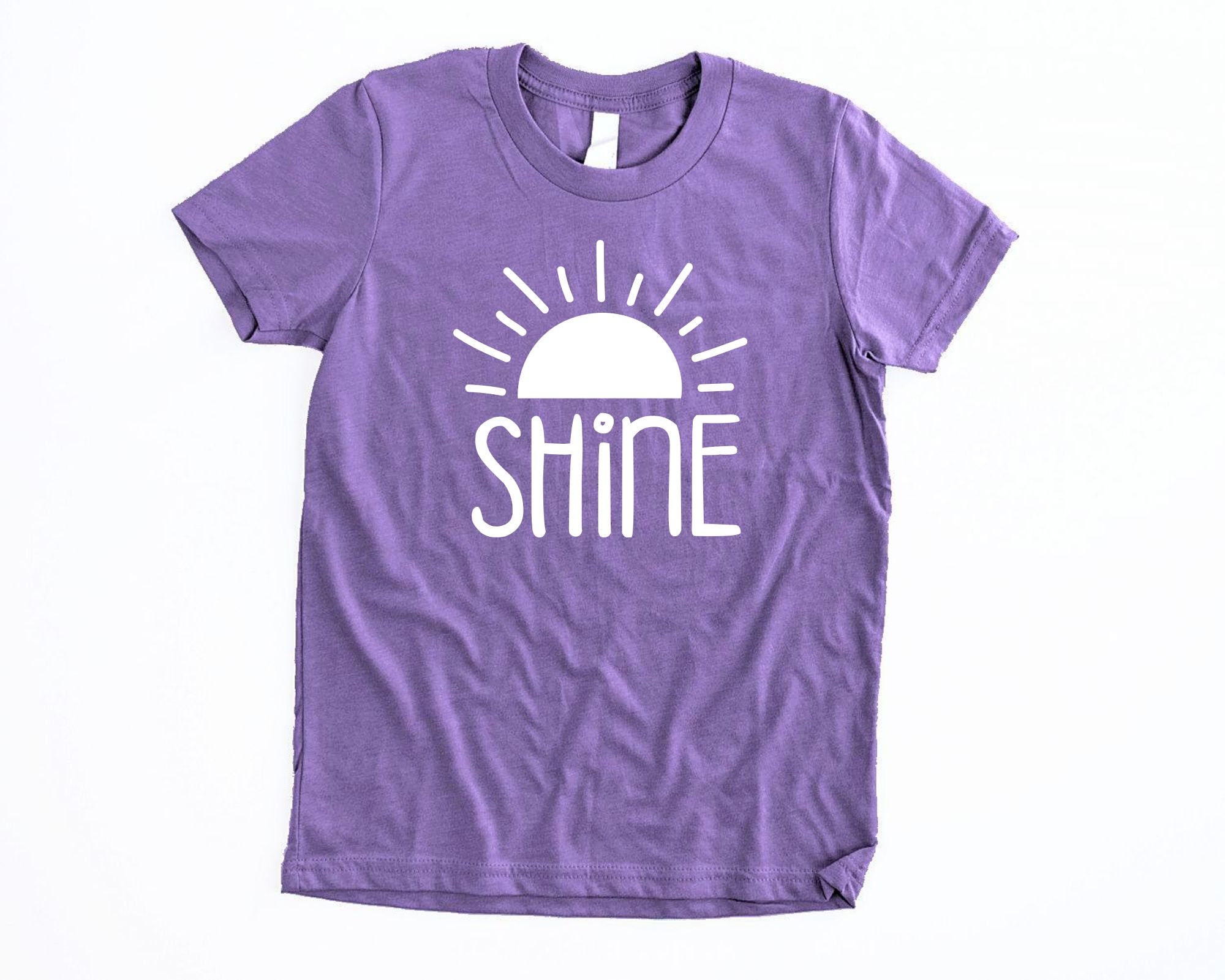 Shine Yellow Shirt Cute Shirts for Girls Tween Shirts - Etsy