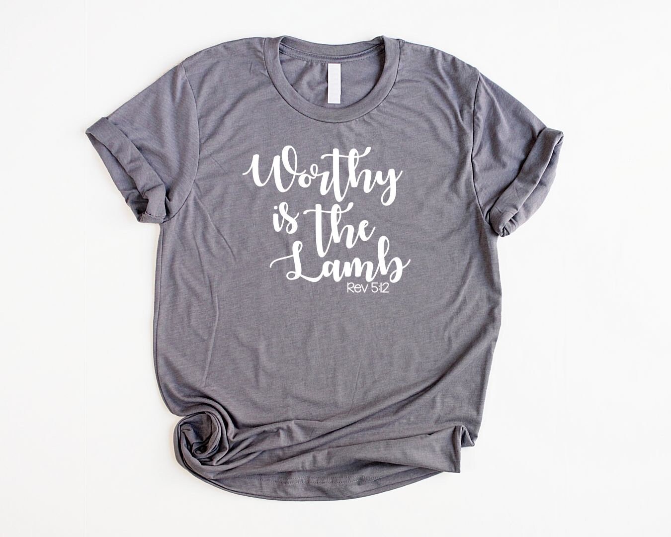 Worthy is the Lamb Christian T Shirts for Women Unisex Christian Easter ...
