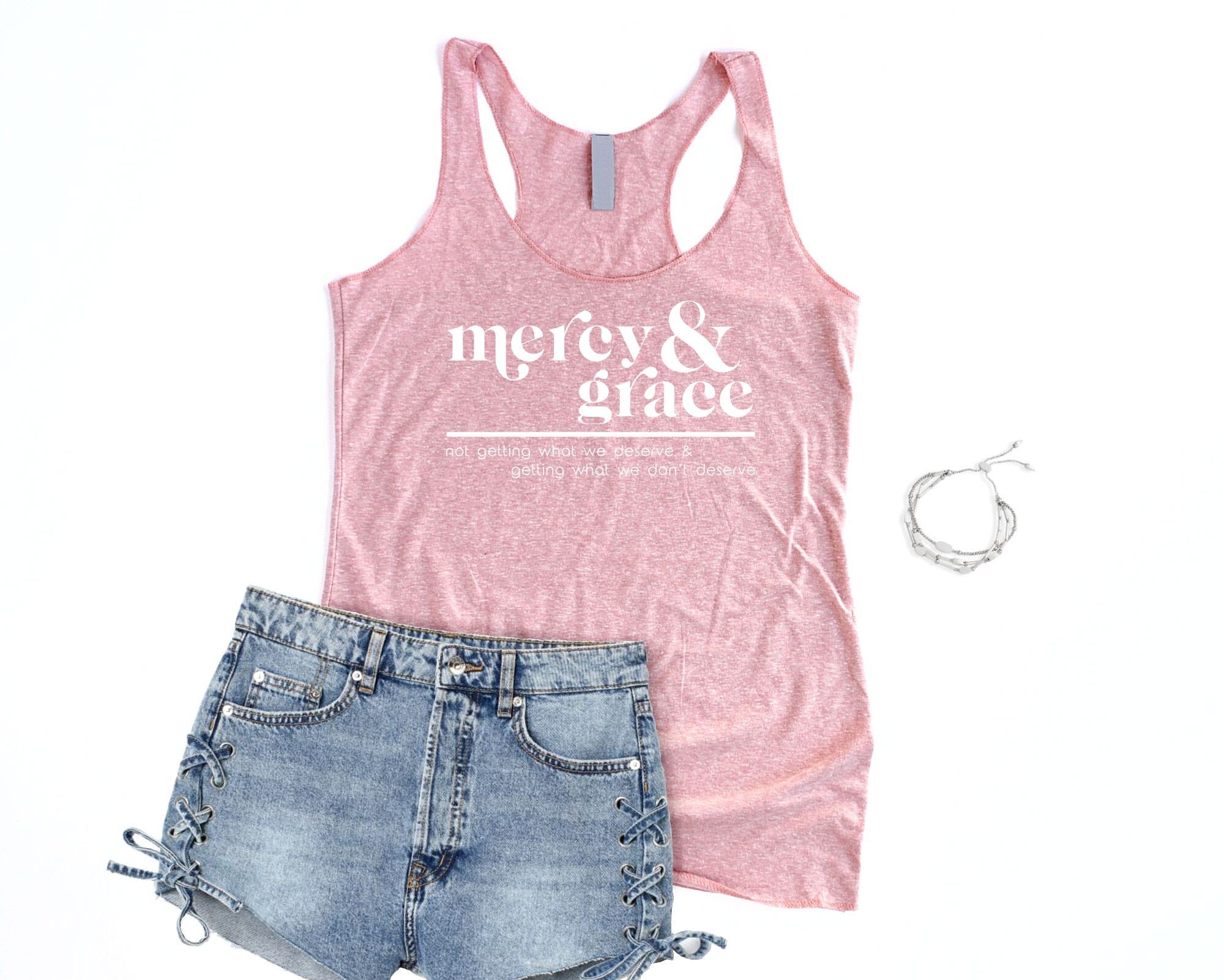 Mercy & Grace Tank Top Definition Tank Women Christian Tank - Etsy.de