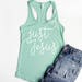 Tank Tops for Women Just Jesus Tanks Summer Tanks Barre Tank Tops ...