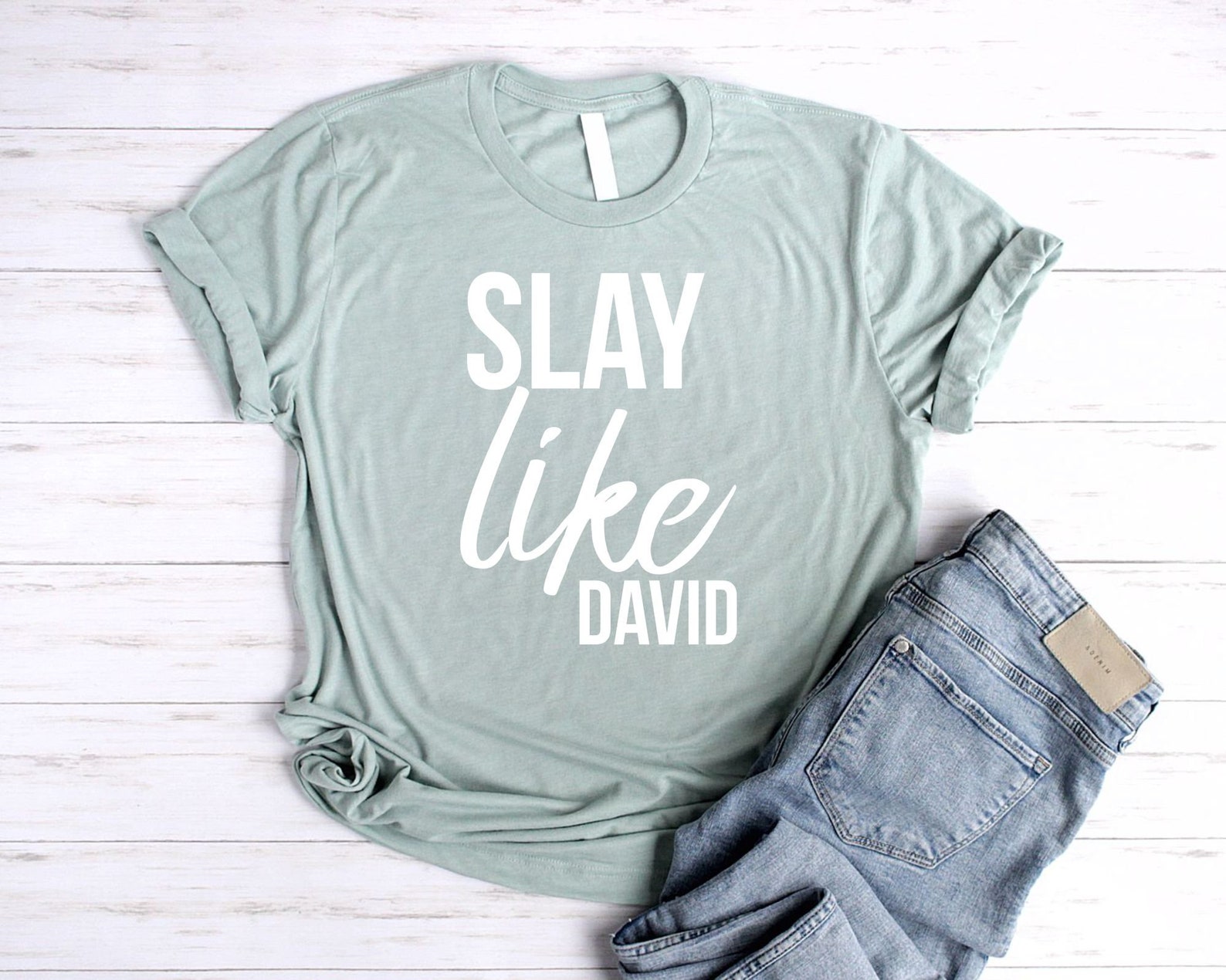 Slay Like David Christian T Shirts Unisex Christian Shirts for - Etsy