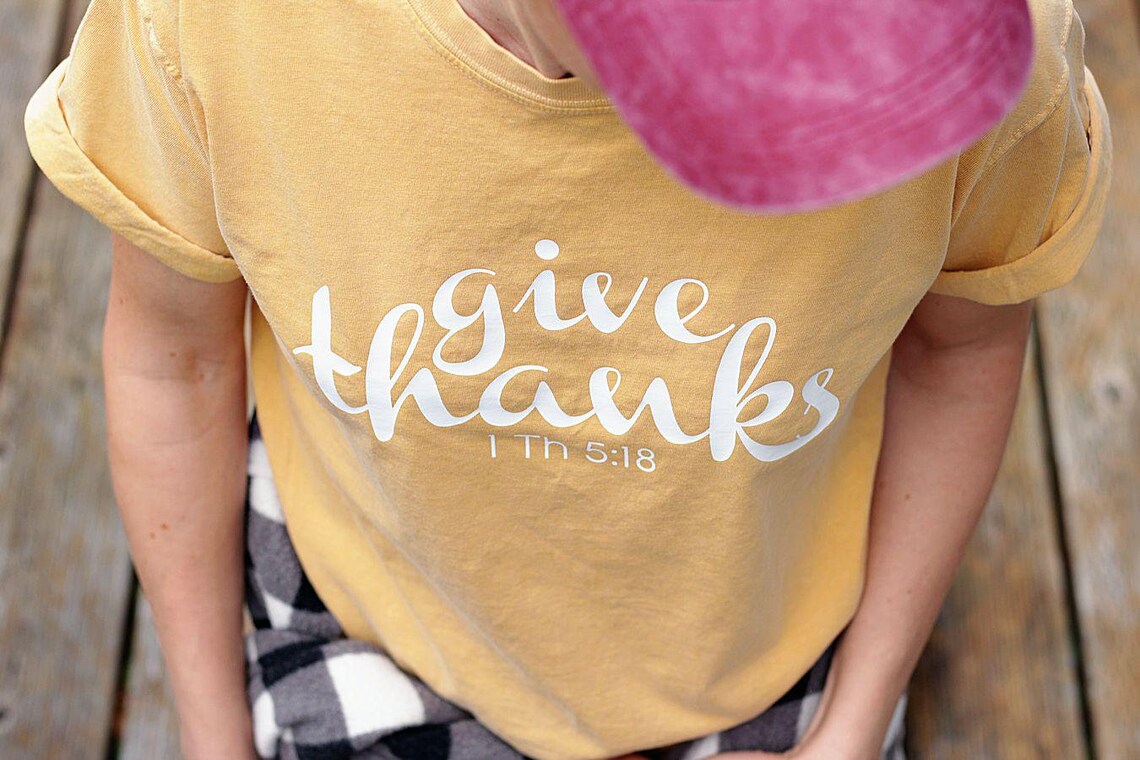 Give Thanks Shirt Unisex Thanksgiving Shirts Women Fall Shirt Women ...