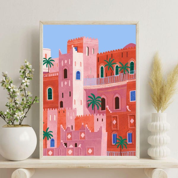 Moroccan Print - Etsy UK