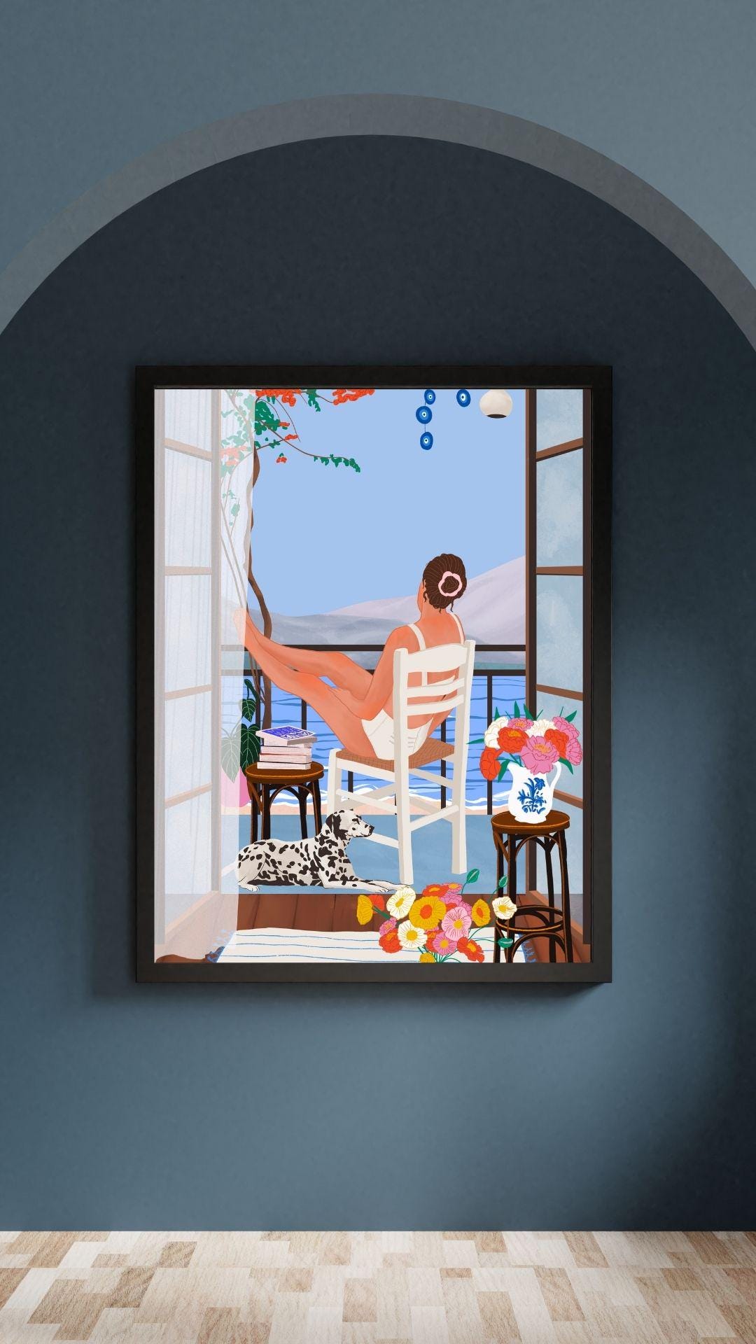 Summer House Art Print. - Etsy