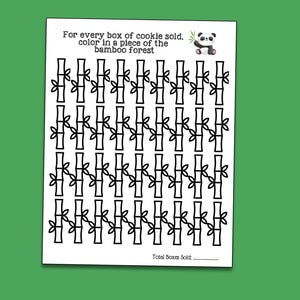 2025 Girl Scout Cookie Tracker and Cookie Coloring Sheet | Little ...
