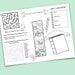 Book Club Activity Sheet | Library Worksheet | Book Theme Party ...