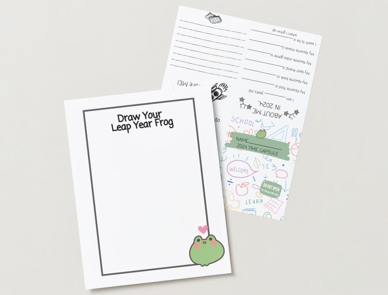 Printable Girl Scouts 2024 Leap Year Activities | Leap Year Fun Patch | Leap Year Time Capsule ...