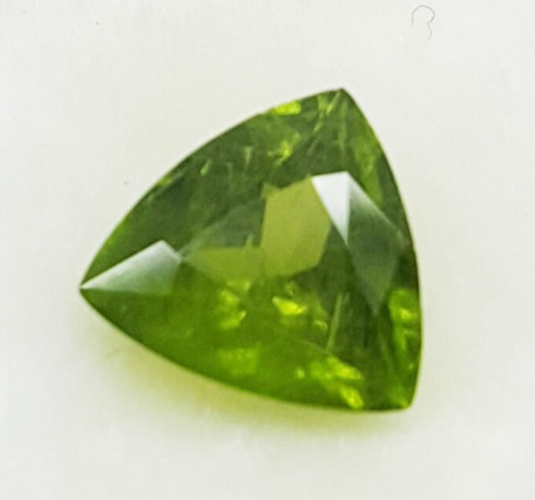 Demantoid Garnet Horsetail Inclusion 0.929cts Green Gemstone - Etsy