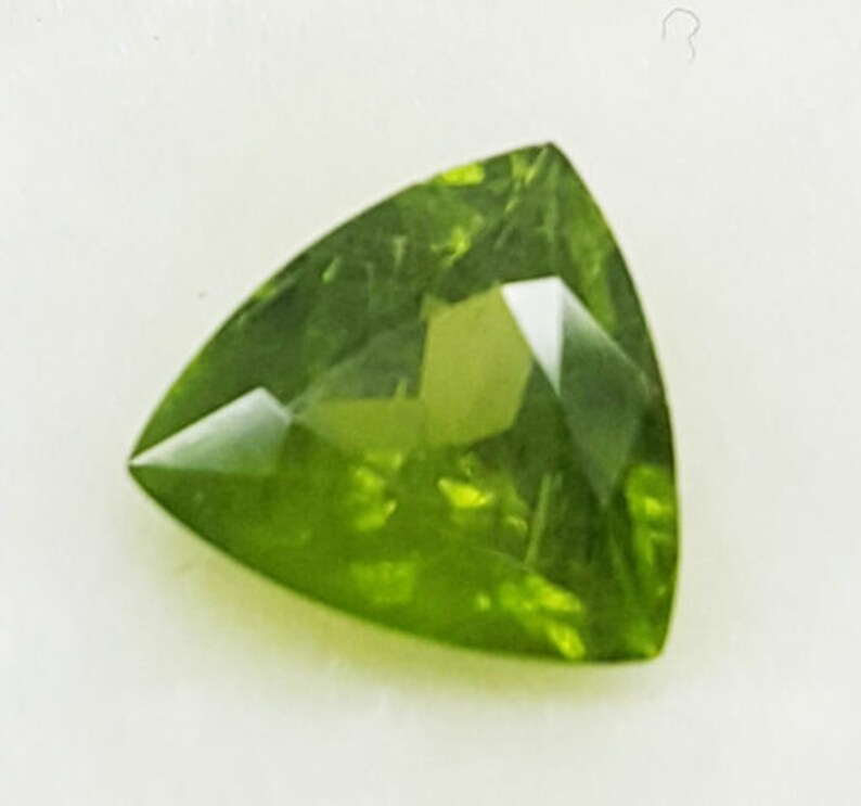 Demantoid Garnet Horsetail Inclusion 0.929cts Green Gemstone - Etsy