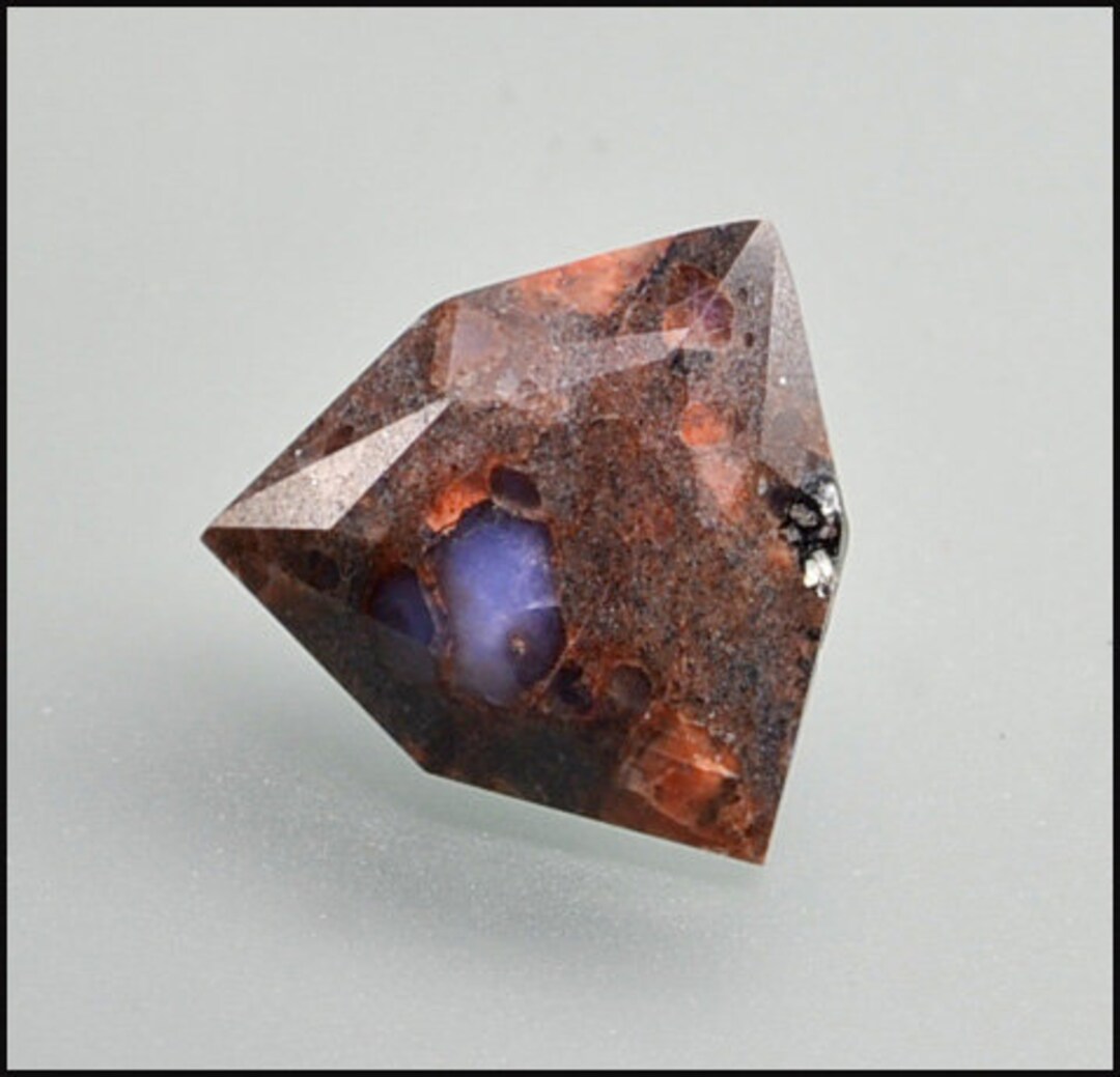 Llanite 3.92 Ct Trillion Cut 12 X 12 X 7.50 Mm Y213 Brown Gemstone ...