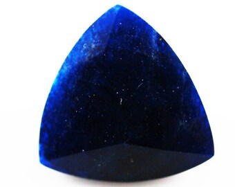 Blue Triangle Stone - Etsy