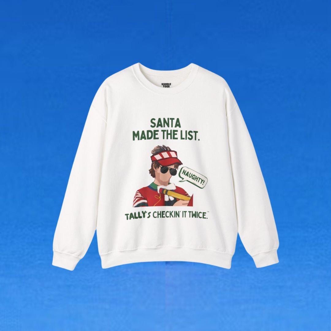 Tally the Elf Unisex Sweatshirt: Funny Christmas Crewneck - Etsy
