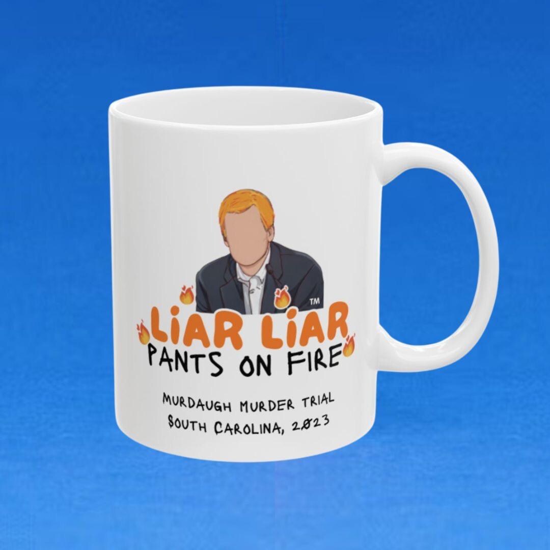 Murdaugh 'liar Liar' Coffee Mug: True Crime Gift, 11 Oz - Etsy