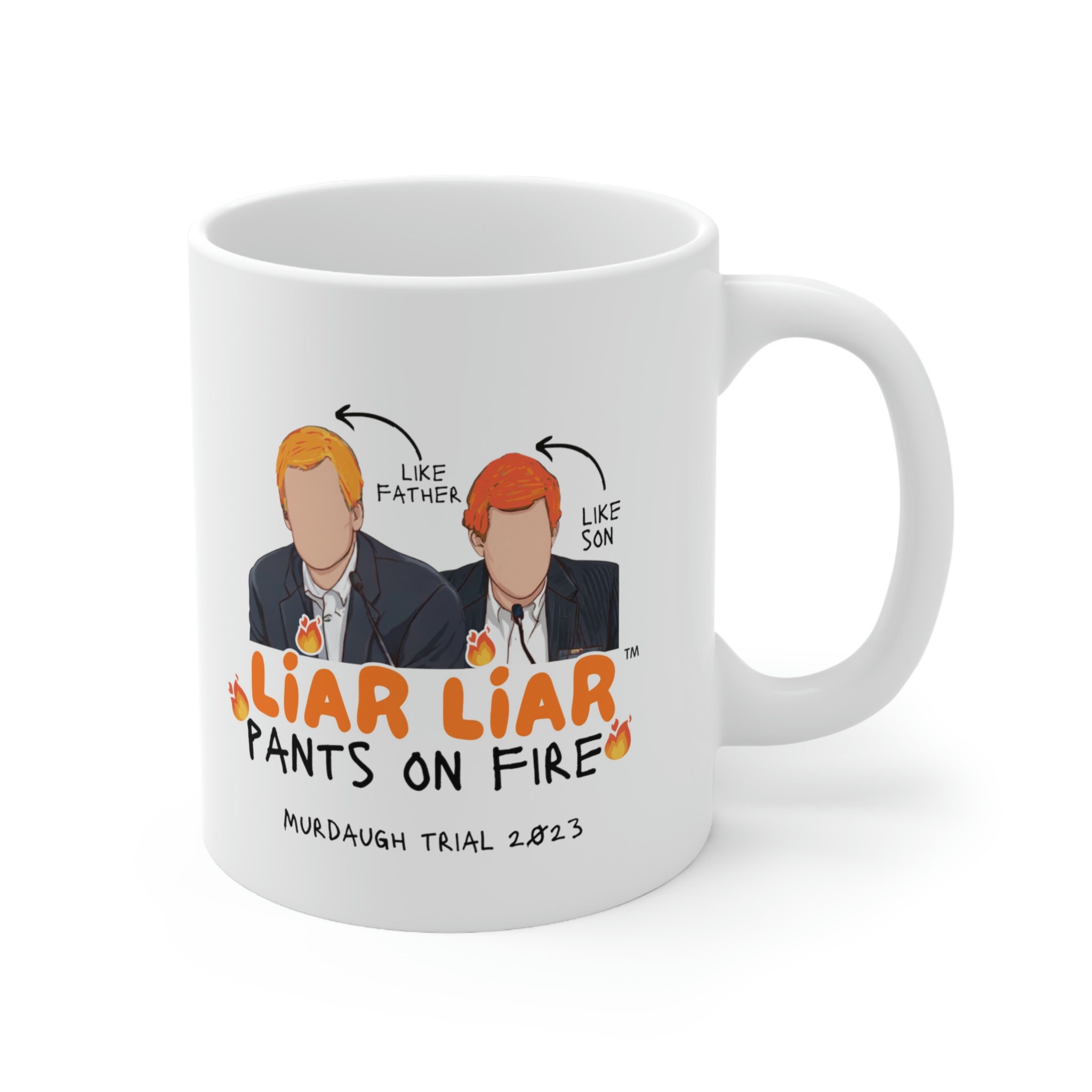 MURDAUGH LIAR LIAR pants on Fire Coffee Mug 11 Oz. - Etsy