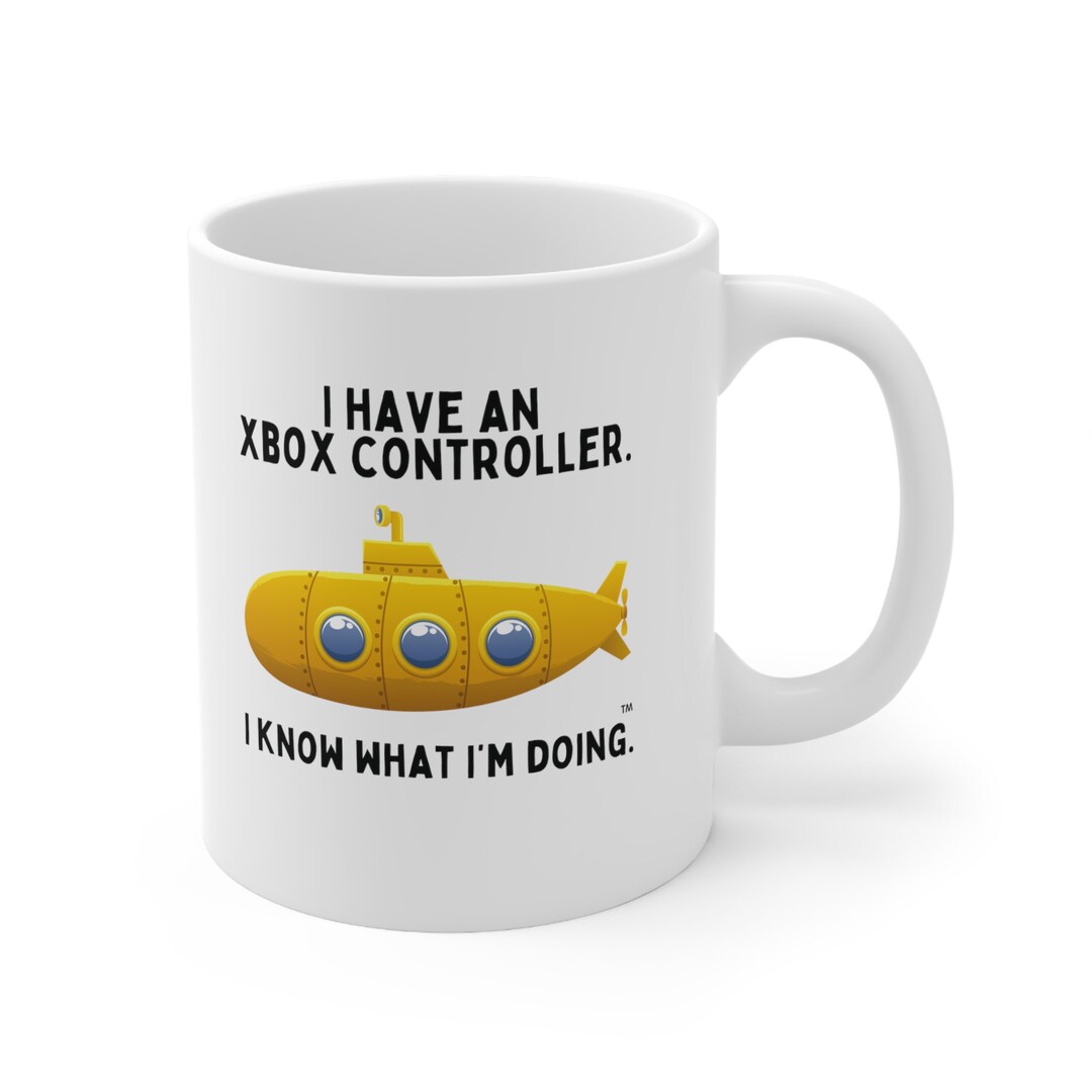 XBOX CONTROLLER SUBMARINE, Titanic, Headlines, Coffee Mug 11 Oz - Etsy