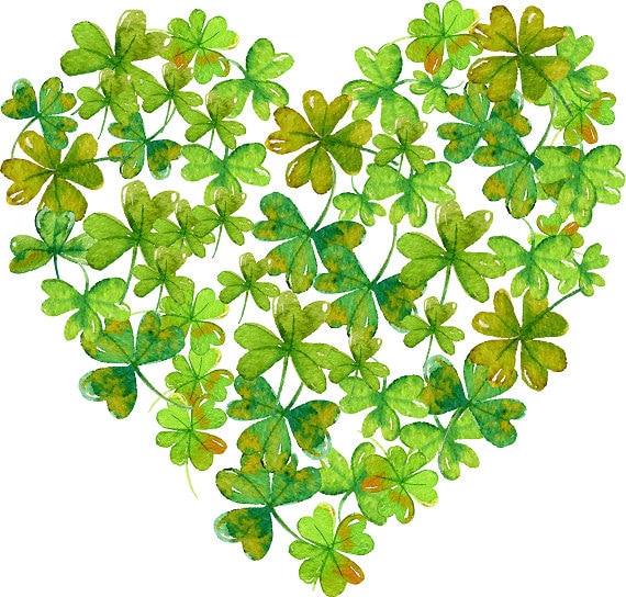 Shamrocks And Clovers Clipart
