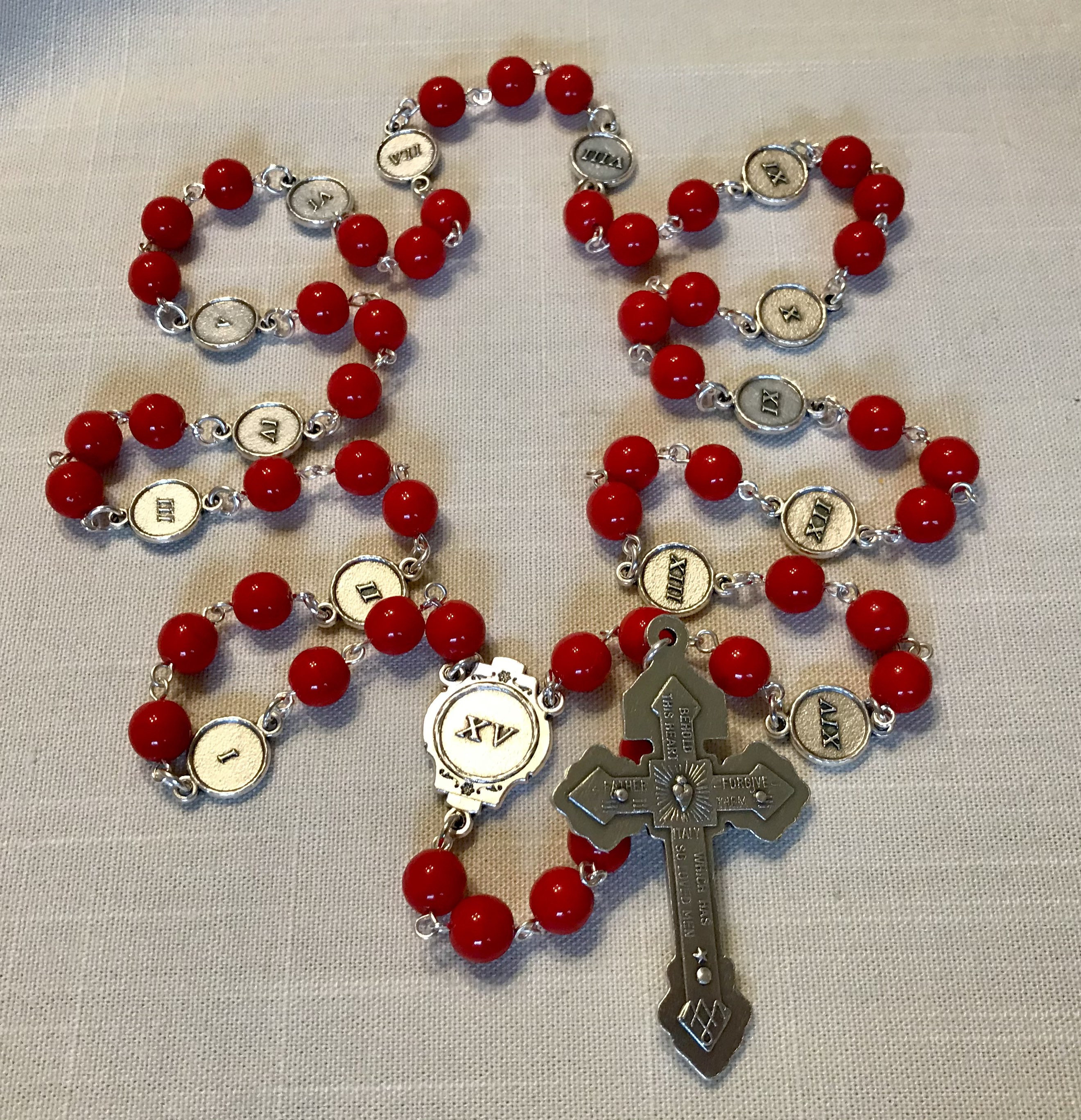 Stations of the Cross Chaplet Way of the Cross Chaplet, Traditional ...