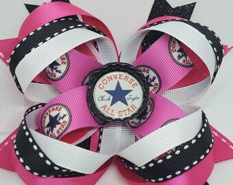 Hot Pink Converse - Etsy