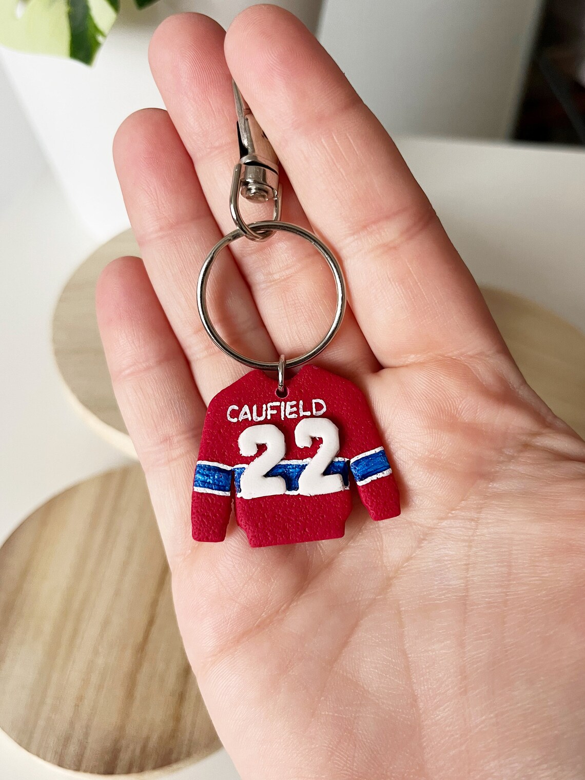 Keychain Player of Your Choice! Hockey Jersey, NHL, PWHL, and Others ...