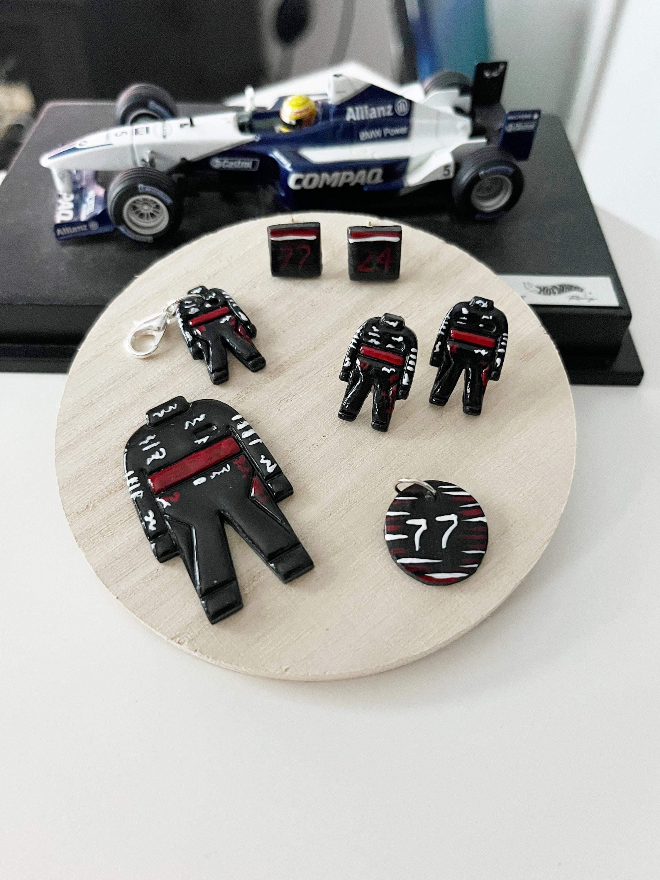 F1 Teams Bundle Handpainted Polymer Accessories - Etsy