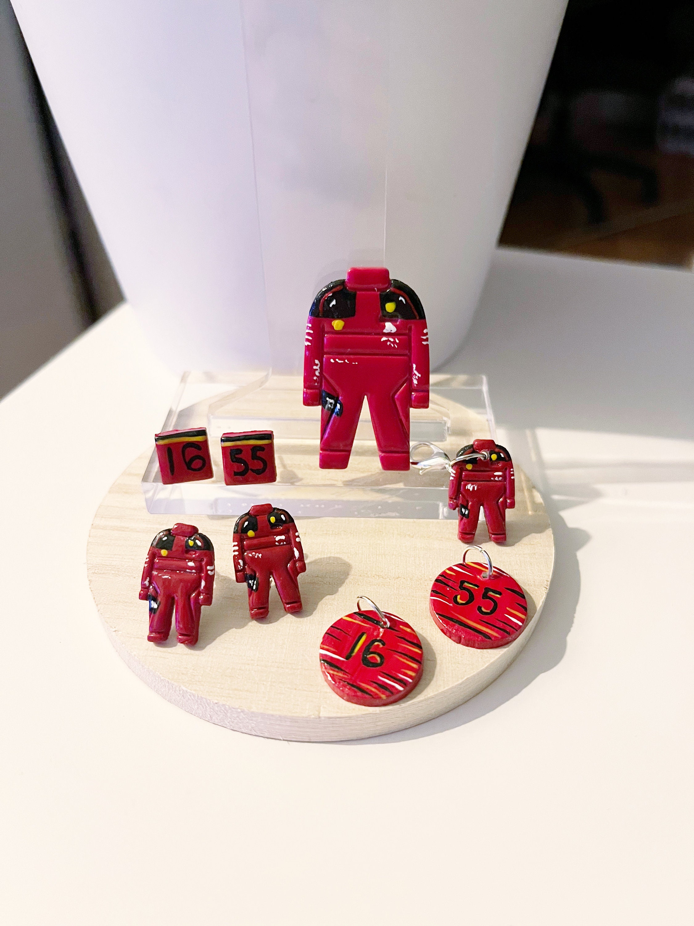 F1 Teams Bundle Handpainted Polymer Accessories - Etsy