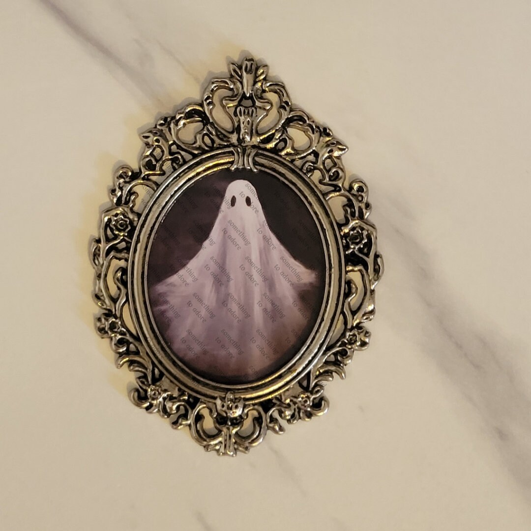 Tiny Baroque Framed Haunted Ghost Portrait 2x3 Inches - Etsy