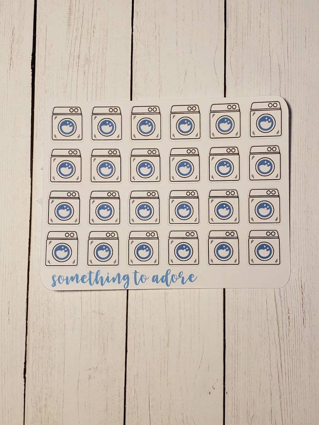 Laundry Day Stickers, Mini Sheet, Laundry Reminder - Etsy