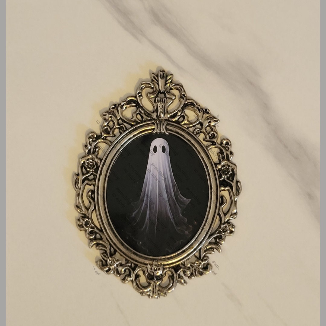 Tiny Baroque Framed Dark Ghost Portrait 2x3 Inches - Etsy