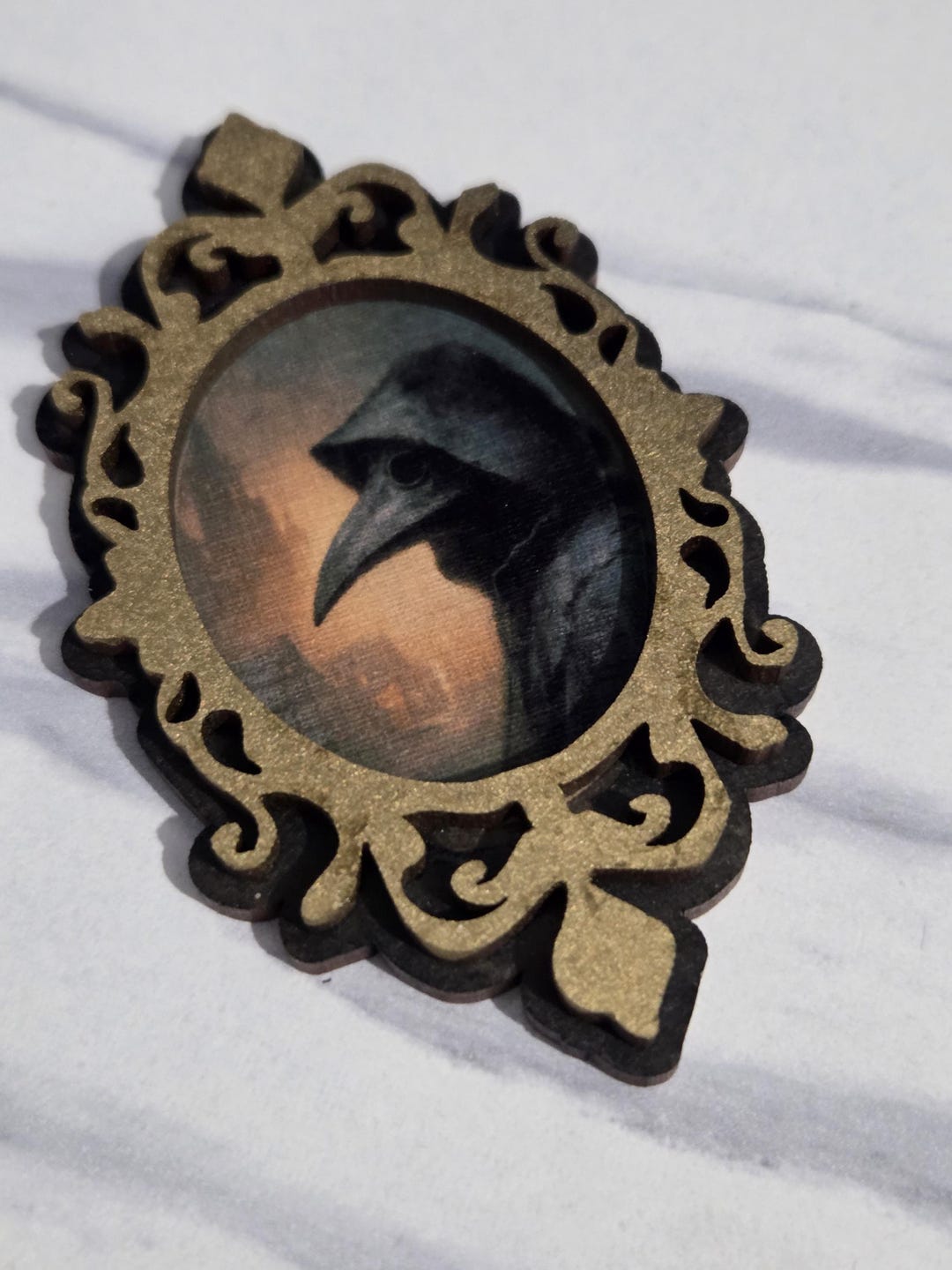 Baroque Framed Plague Doctor Wall Decoration or Magnet - Etsy