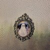 Tiny Baroque Framed Swinging Ghost Portrait 2x3 Inches - Etsy