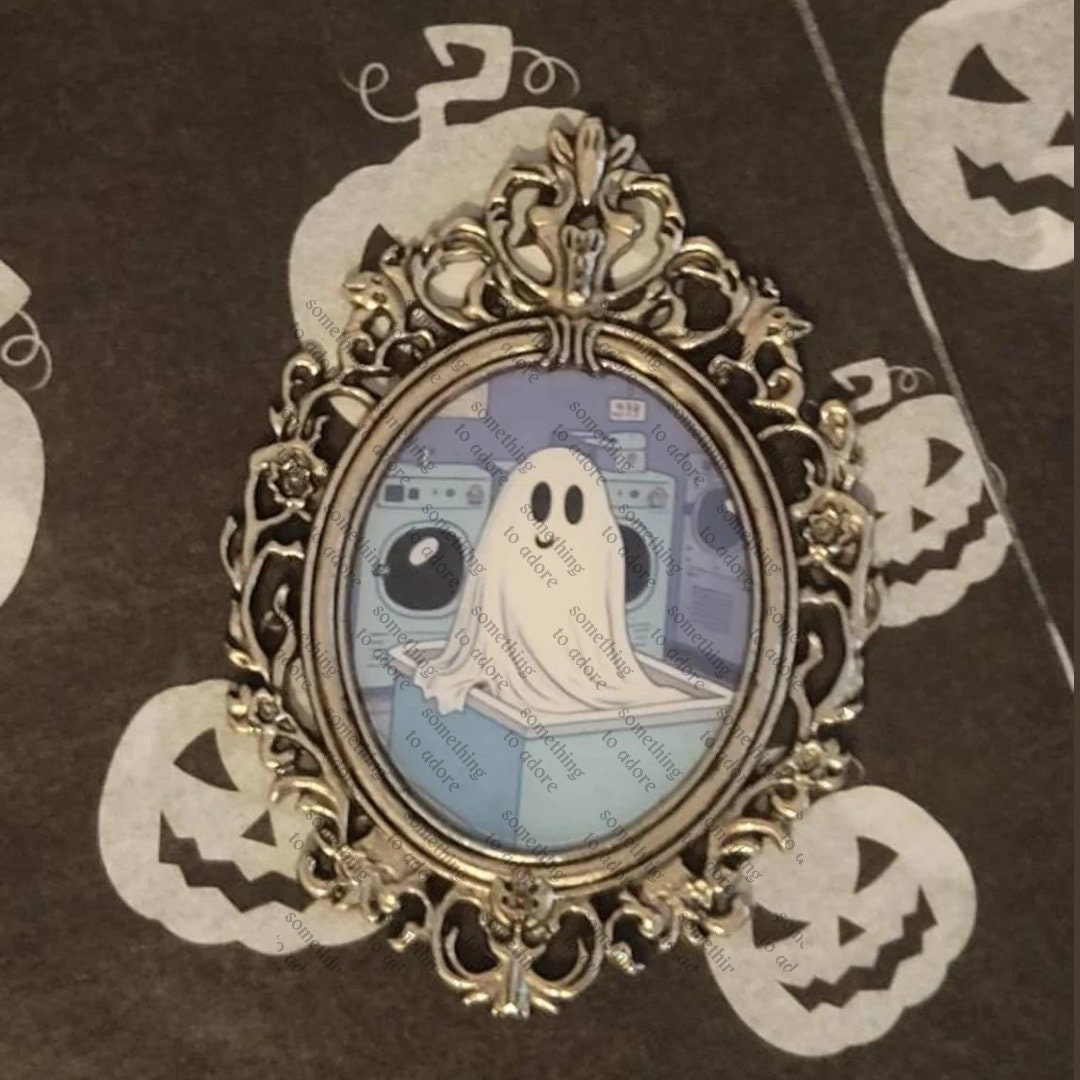 Tiny Baroque Framed Laundry Ghost Portrait 2x3 Inches - Etsy