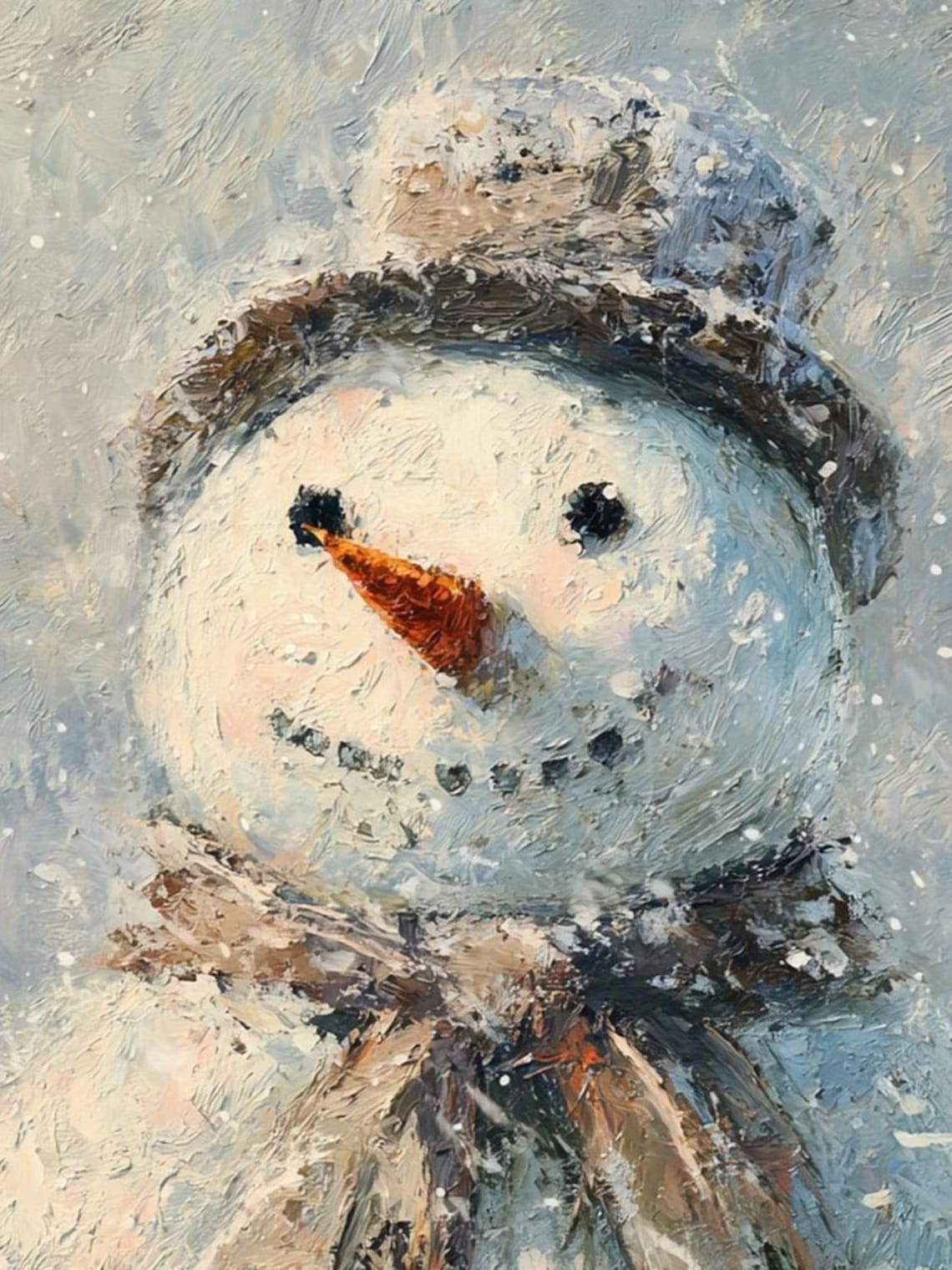 Snowman, Frosty the Snowman Art, Winter Vintage Art, Vintage Art ...
