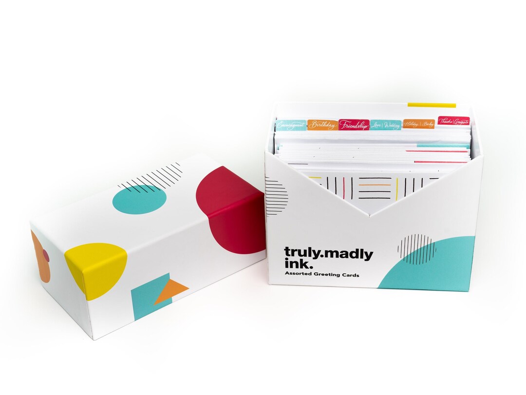 Assorted Card Set, Blank Greeting Card Set, Any Occasion Card Pack ...