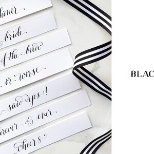 Custom Calligraphy Paper Scrolls Handwritten Party Favors - Etsy