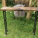 Modern Black Iron Pipe Bench Entryway Table Rustic Bench - Etsy
