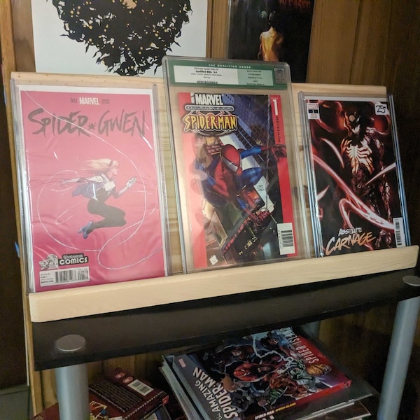 Comic Book Display Stand - Etsy