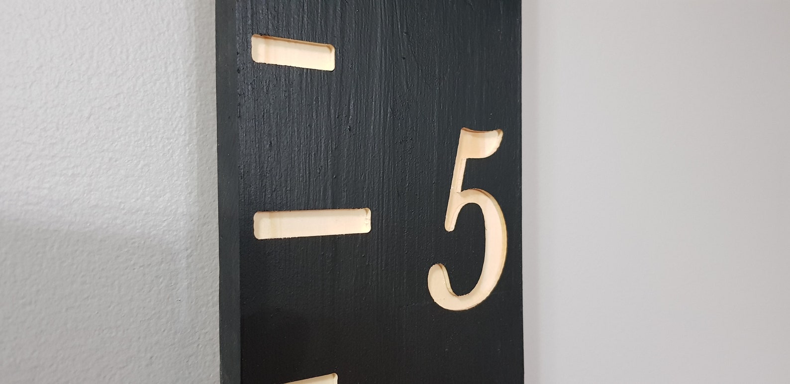 Chalkboard Growth Chart Ruler IMPERIAL Engraved Family | Etsy