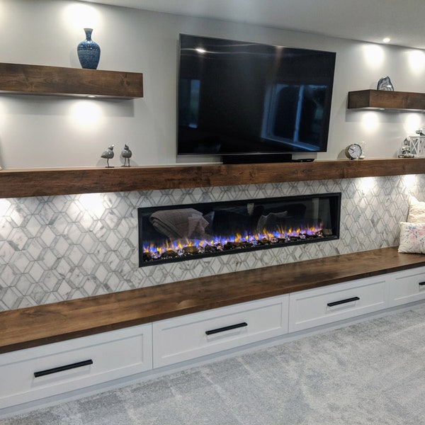 Floating Mantel - Etsy