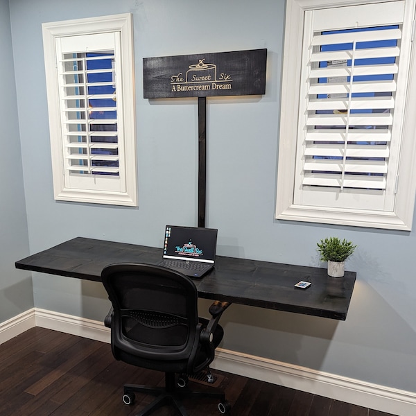 Floating Desk - Etsy