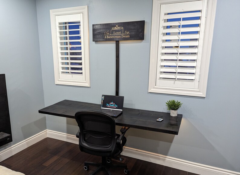 Floating Desk Foldable Desk Multipurpose Desk - Etsy